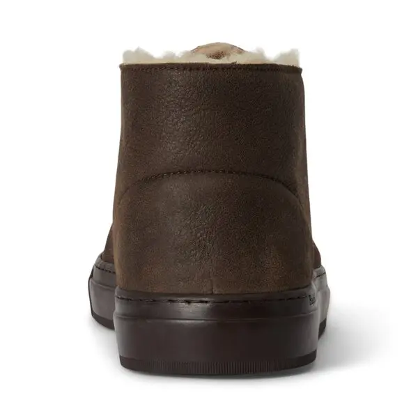 Ralph Lauren Jermain Shearling Chukka Sneaker