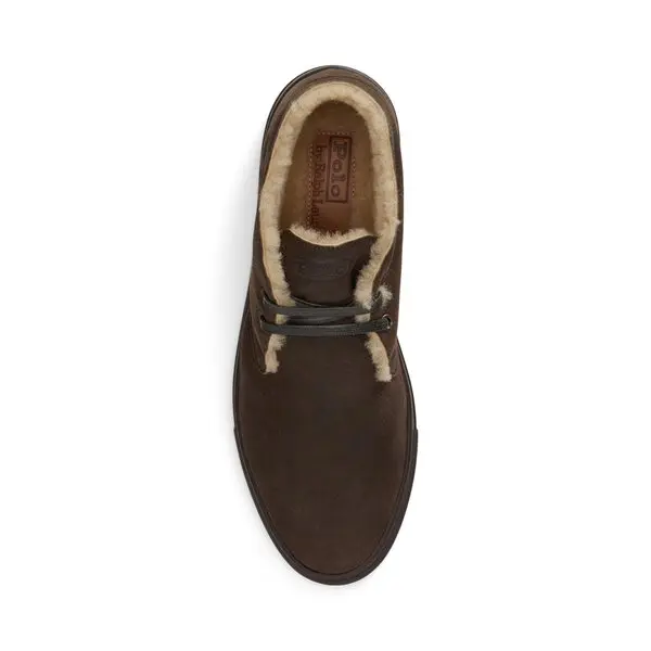 Ralph Lauren Jermain Shearling Chukka Sneaker