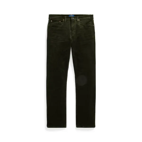 Ralph Lauren Hampton Straight Stretch Corduroy Pant - Estate Olive