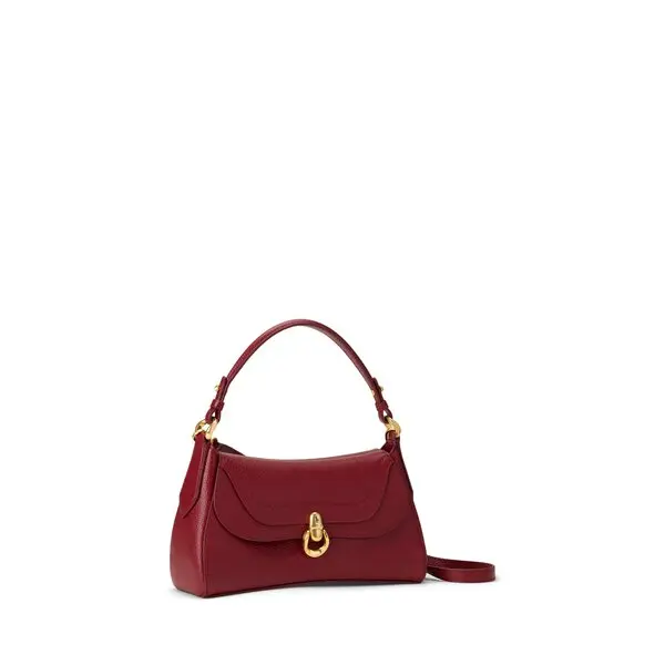 Ralph Lauren Polo Blaze Top Handle Bag - Currant