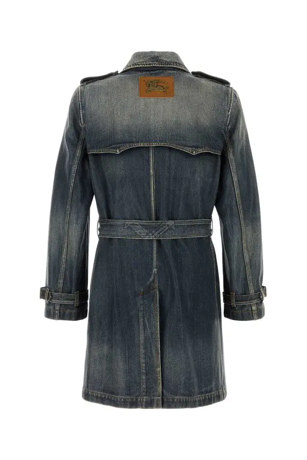 Burberry Denim Trench Coat