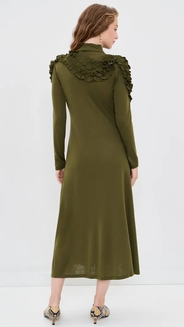 Ulla Johnson Solene Long Sleeve Jersey Dress