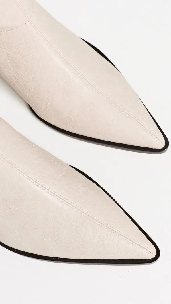 Tibi Leo Faux Leather Boots