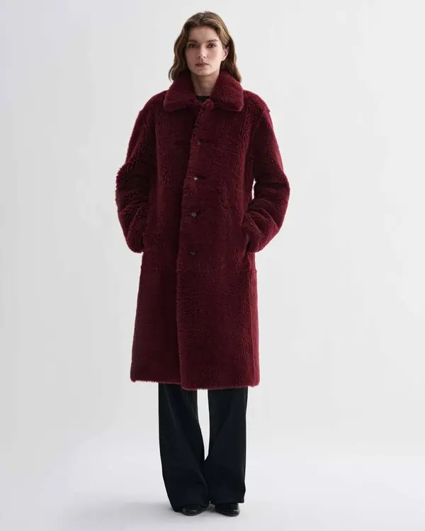 Veronica De Piante Shearling Coat
