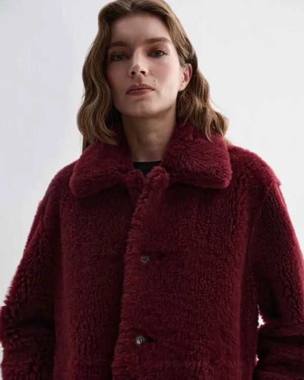 Veronica De Piante Shearling Coat