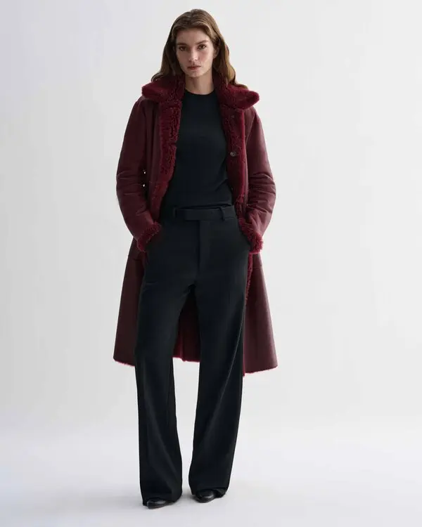 Veronica De Piante Shearling Coat