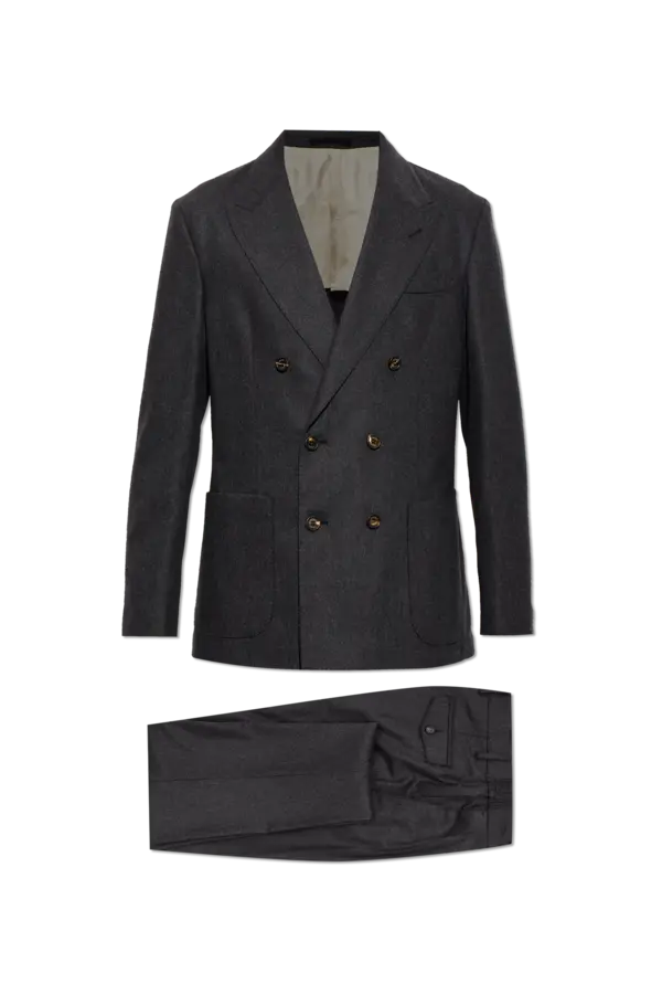 Eleventy Wool Suit - Grey