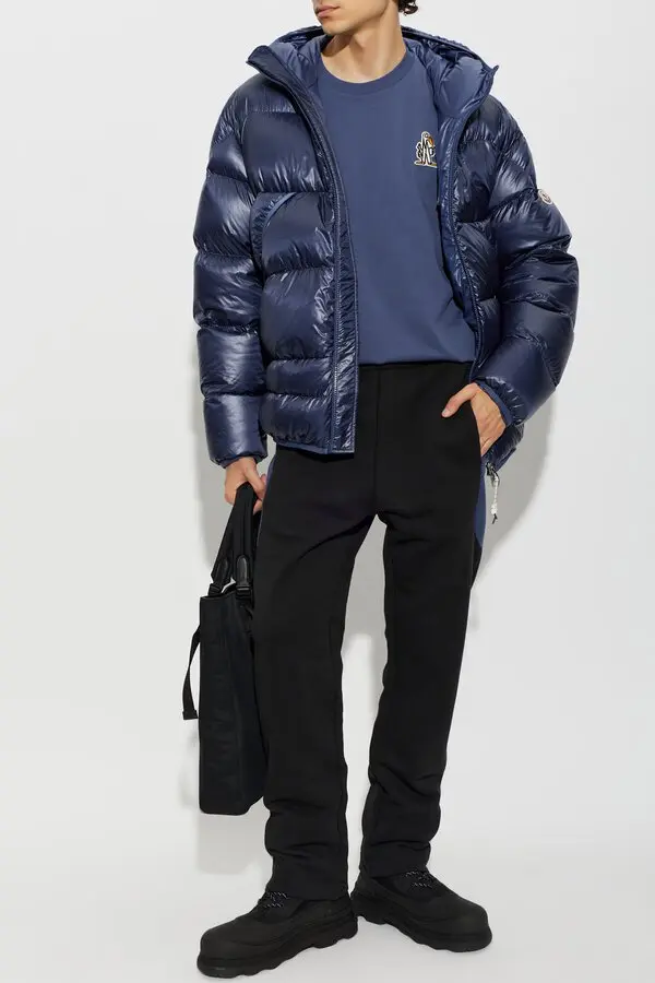 Moncler Sweatpants With Logo Patch