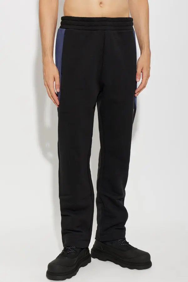 Moncler Sweatpants With Logo Patch