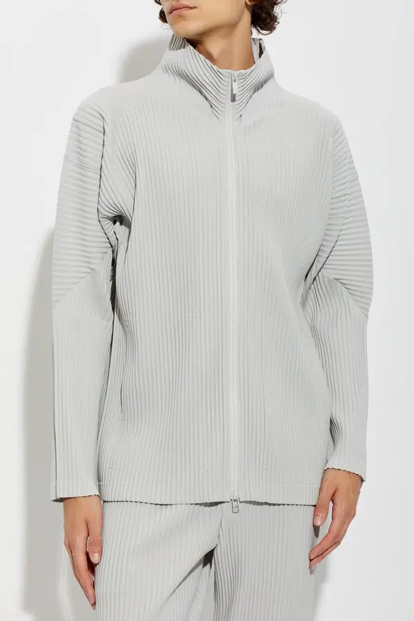 Issey Miyake Pleated Cardigan