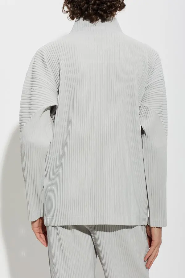 Issey Miyake Pleated Cardigan