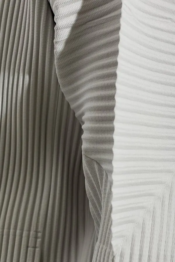 Issey Miyake Pleated Cardigan