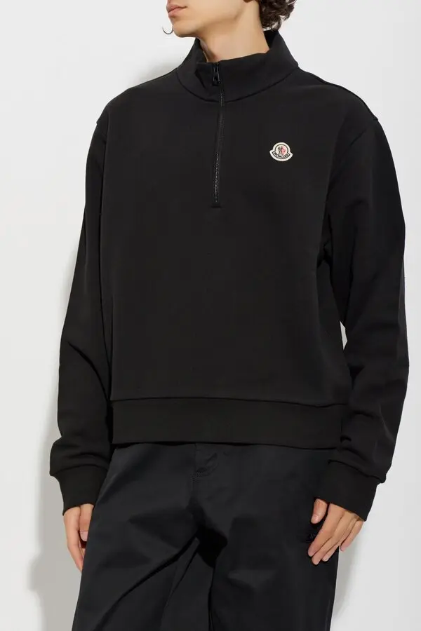 Moncler Sweatshirt With Logo Patch
