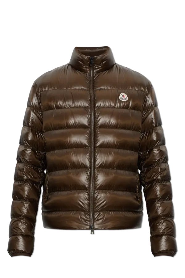 Moncler Sergesta Quilted Down Puffer Jacket - Brown