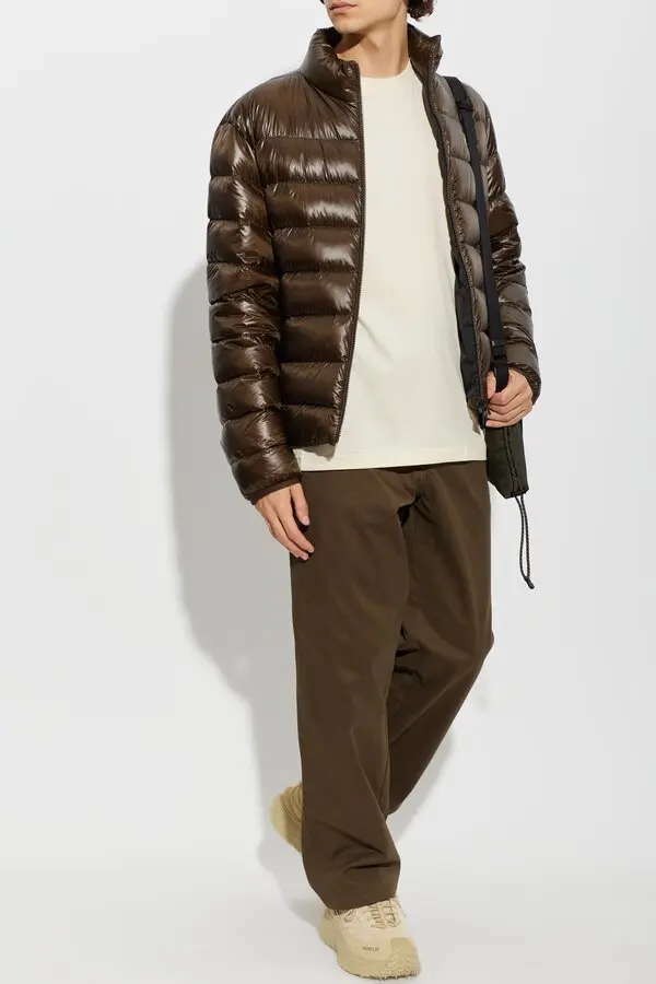 Moncler Sergesta Quilted Down Puffer Jacket - Brown