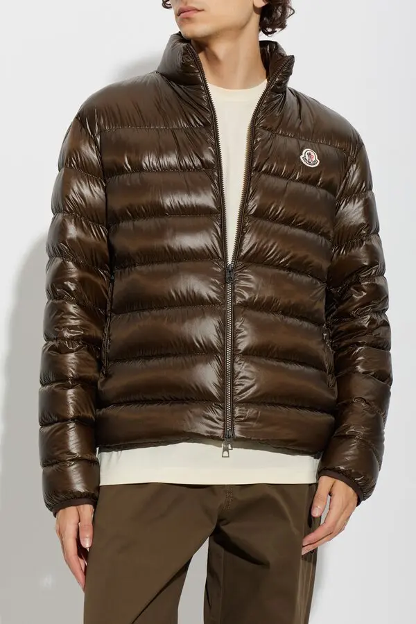 Moncler Sergesta Quilted Down Puffer Jacket - Brown