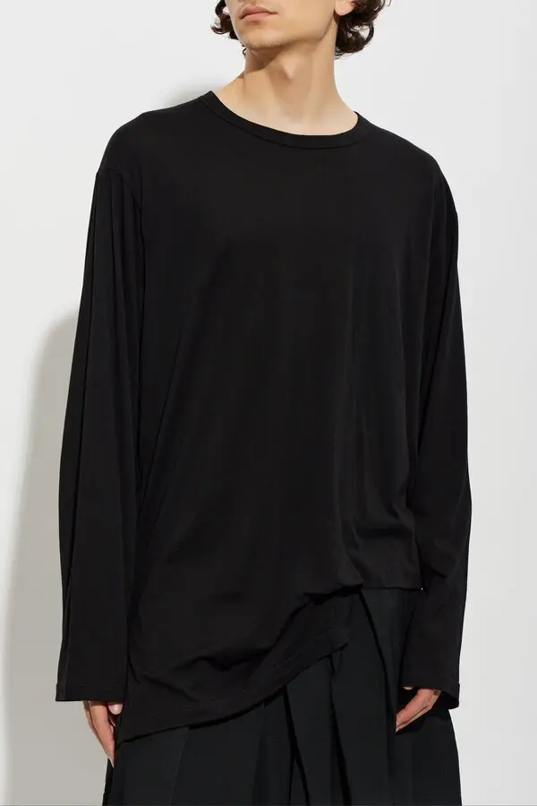 Yohji Yamamoto Long Sleeve T-shirt