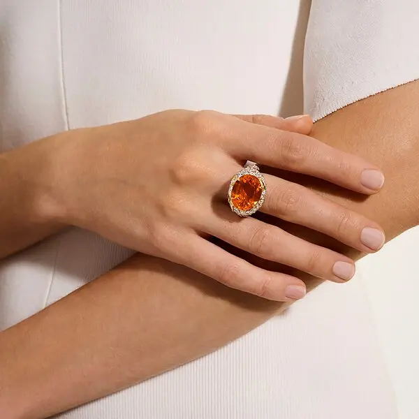 John Hardy Artisan Series Naga Cocktail Ring