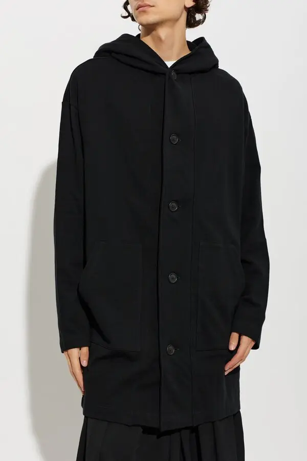 Yohji Yamamoto Hooded Cardigan