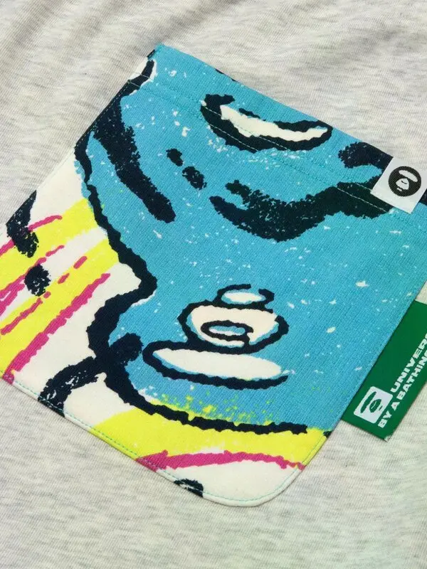 AAPE BY *A BATHING APE Moonface Elasticated-waist Shorts