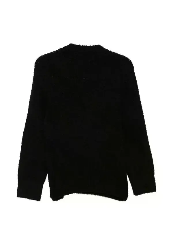LANEUS Bouclé-knit Sweater