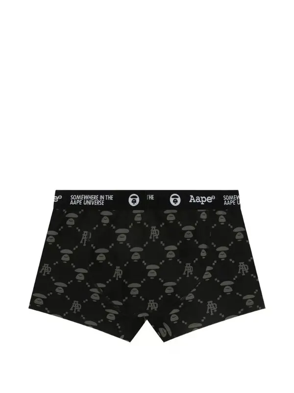 AAPE BY *A BATHING APE Moonface Logo-print Boxer Briefs