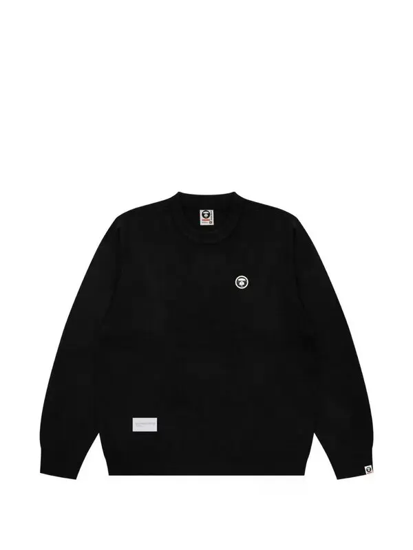 AAPE BY *A BATHING APE Moonface Logo Sweater