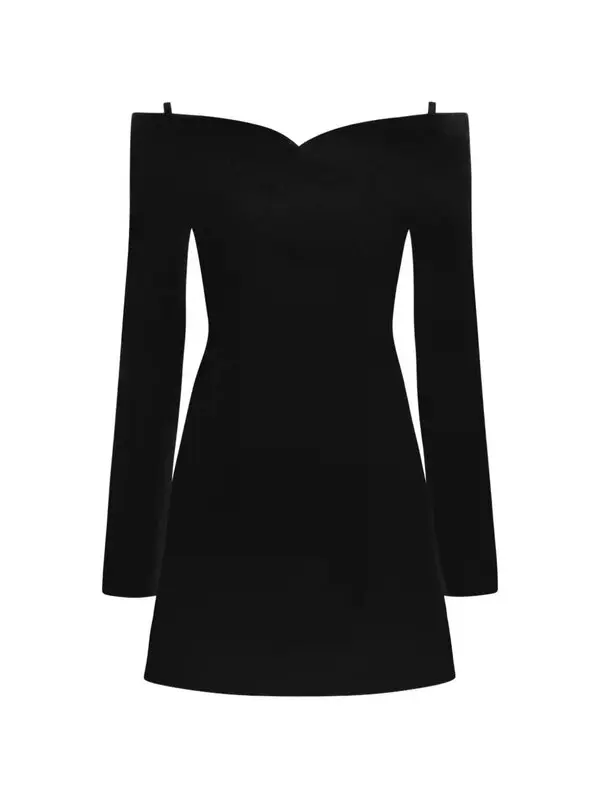 VIOLANTE NESSI Marino Off-the-shoulder Mini Dress
