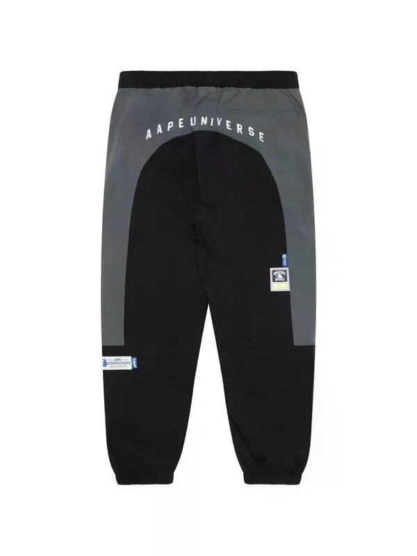 AAPE BY *A BATHING APE Moonface Panelled Track Pants