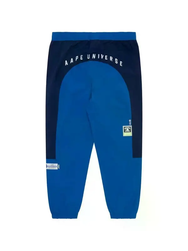 AAPE BY *A BATHING APE Moonface Panelled Track Pants