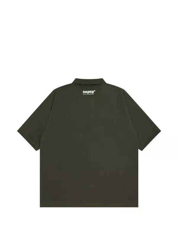 AAPE BY *A BATHING APE Aaper Logo-embroidered Polo Shirt