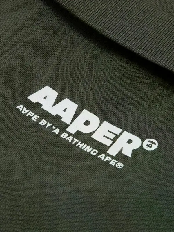 AAPE BY *A BATHING APE Aaper Logo-embroidered Polo Shirt
