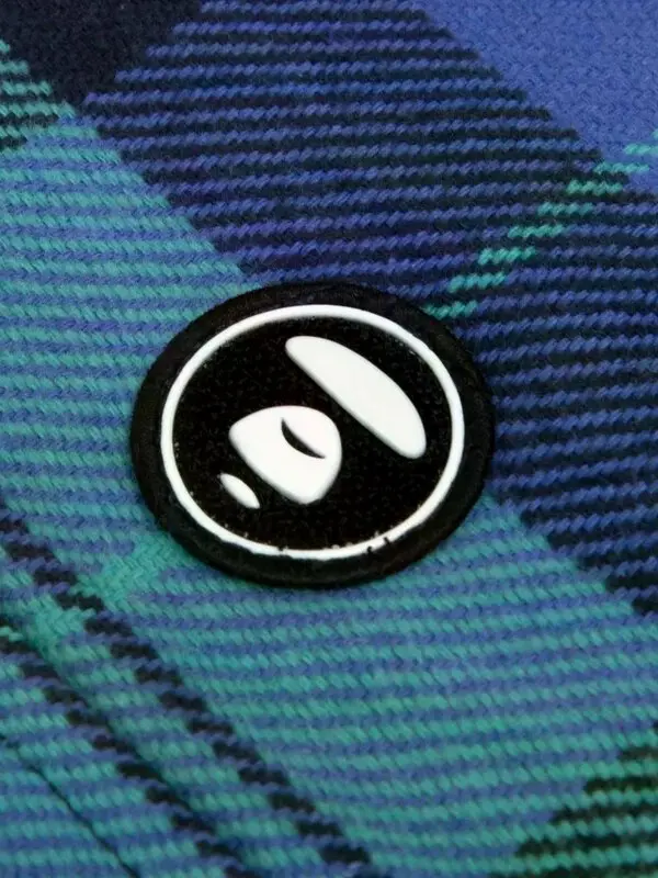 AAPE BY *A BATHING APE Moonface Check Shirt