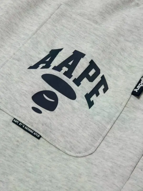 AAPE BY *A BATHING APE Moonface-patch Shorts