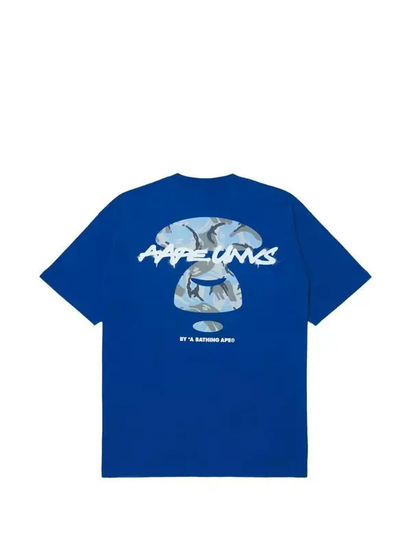 AAPE BY *A BATHING APE Moonface Logo-print T-shirt