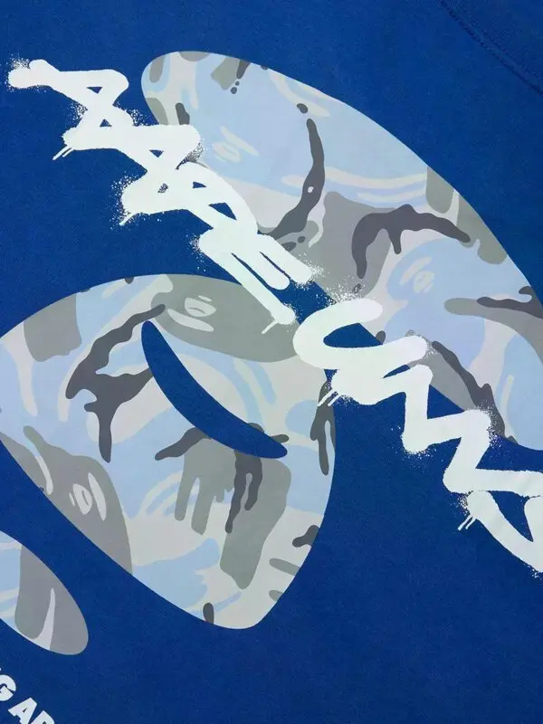 AAPE BY *A BATHING APE Moonface Logo-print T-shirt