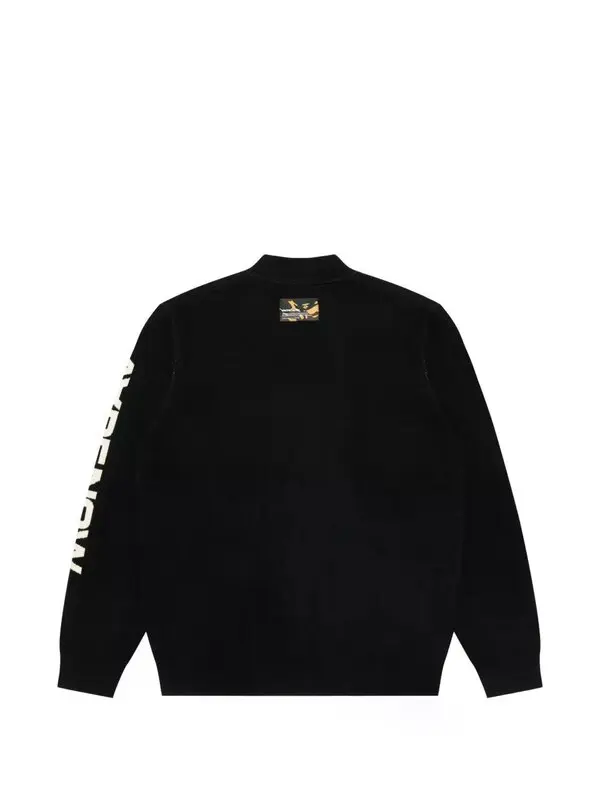 AAPE BY *A BATHING APE Moonface V-neck Cardigan
