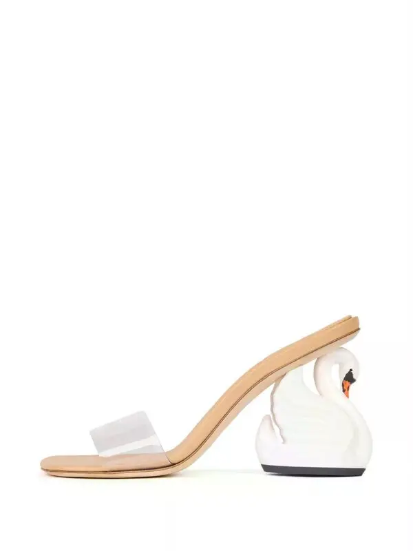 A.W.A.K.E. Mode Faye Swan-heel Sandals