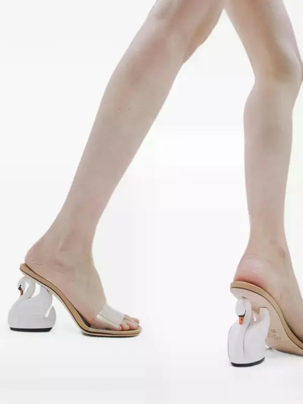 A.W.A.K.E. Mode Faye Swan-heel Sandals