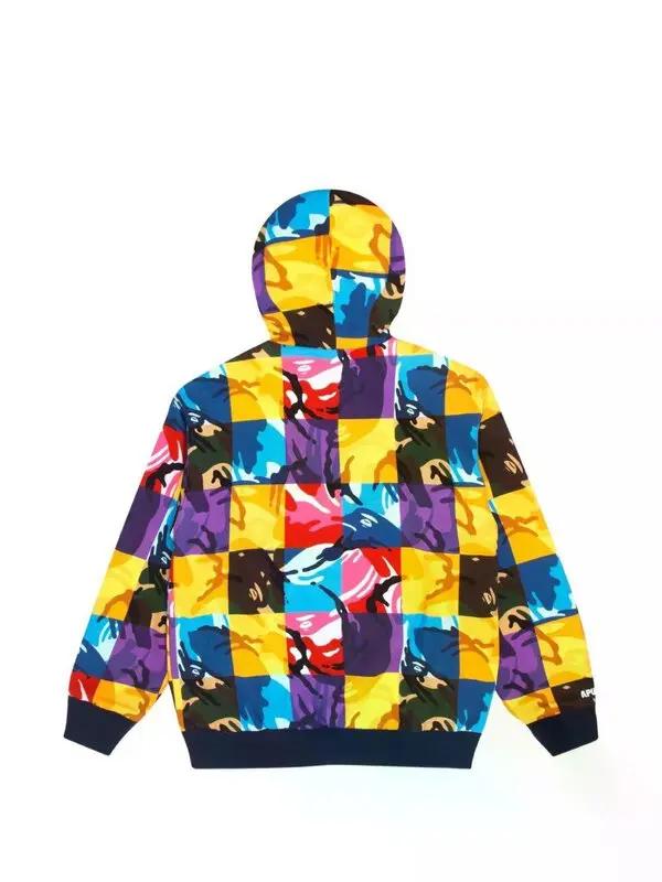 AAPE BY *A BATHING APE Reversible Fleece Hoodie