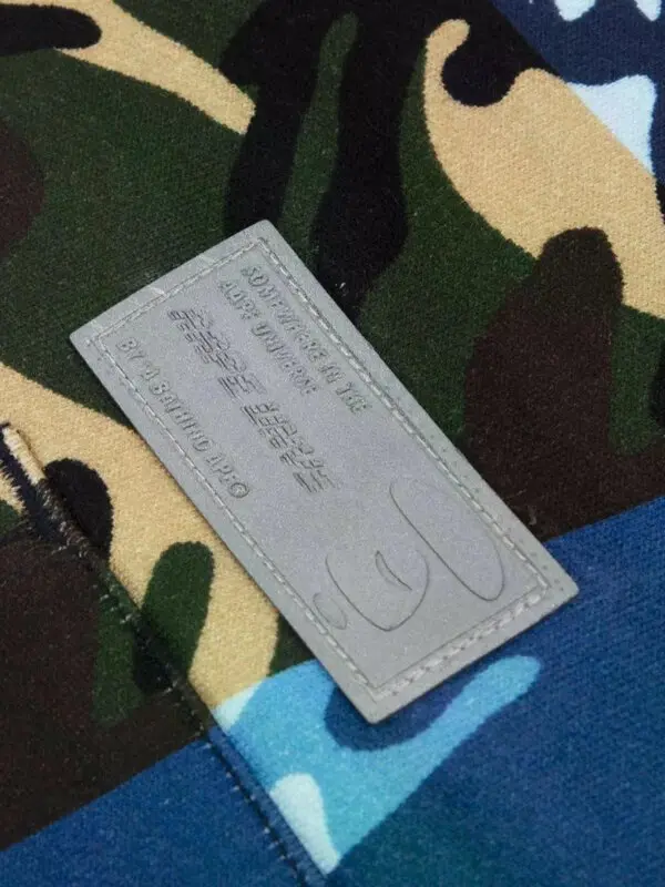 AAPE BY *A BATHING APE Reversible Fleece Hoodie
