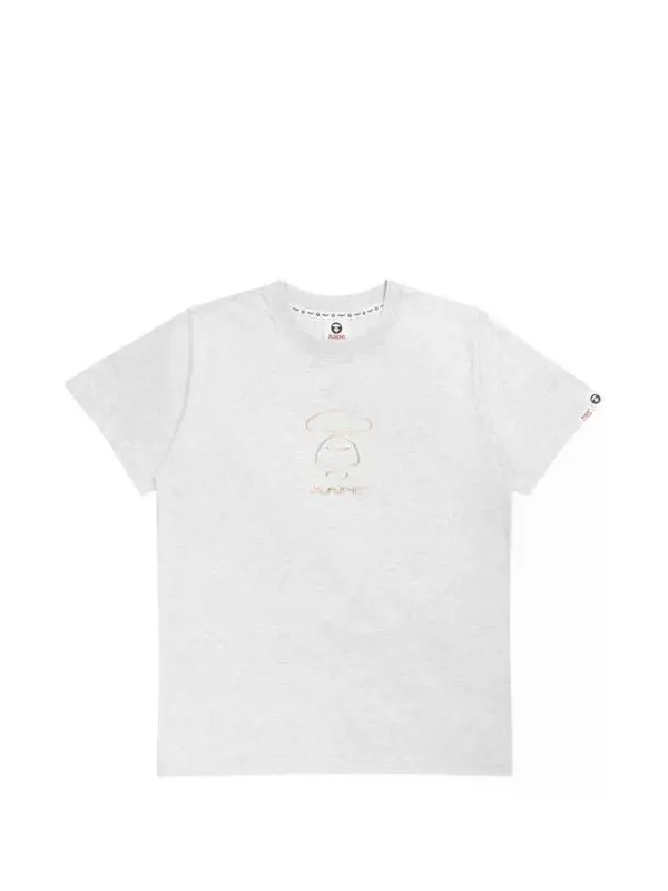 AAPE BY *A BATHING APE Moonface Embellished T-shirt