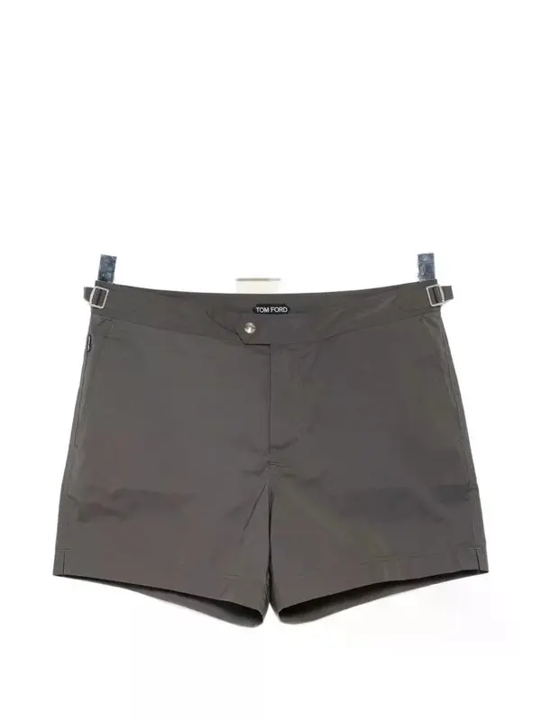 TOM FORD Buckled-waist Swim Shorts