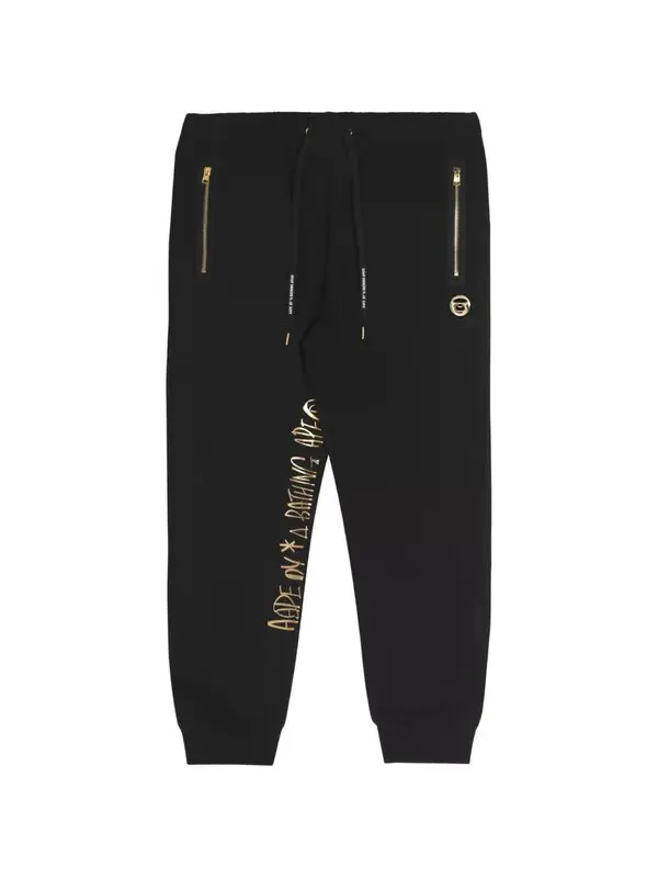 AAPE BY *A BATHING APE Moonface Printed Track Pants