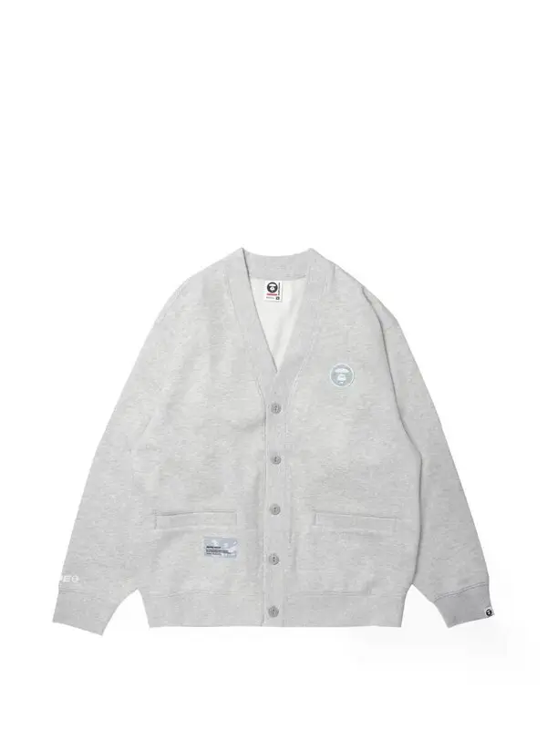 AAPE BY *A BATHING APE Moonface Jersey Cardigan