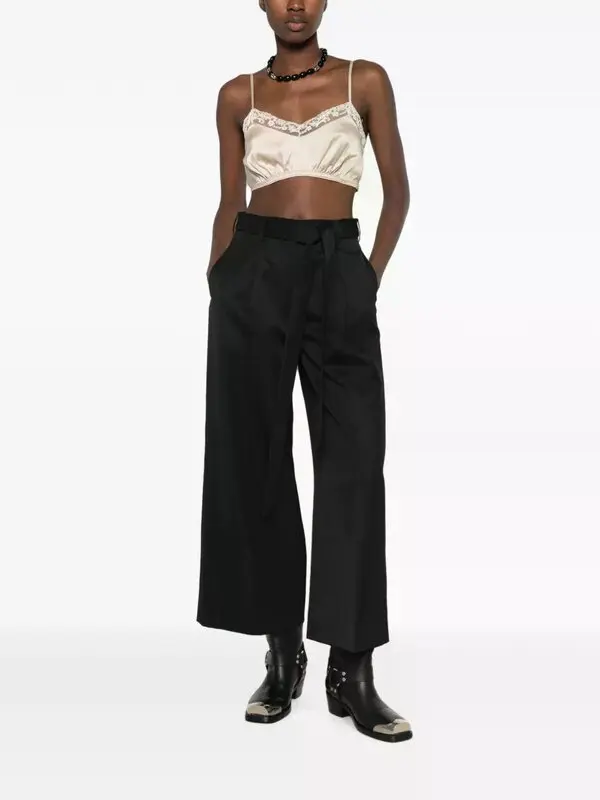 Simone Rocha Belted Wide-leg Trousers