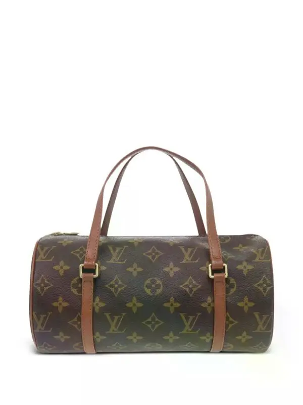 LOUIS VUITTON Monogram Papillon 26 Handbag - Brown