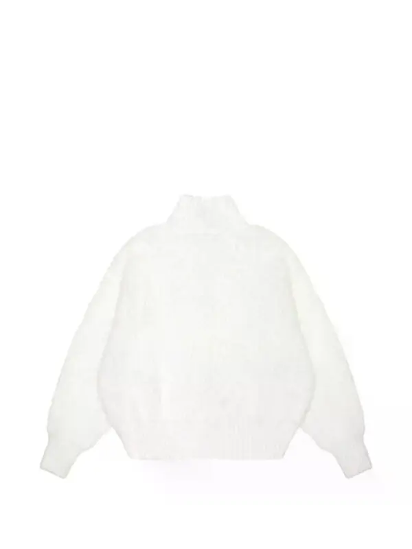 AAPE BY *A BATHING APE Moonface-embroidery Zip-up Cardigan