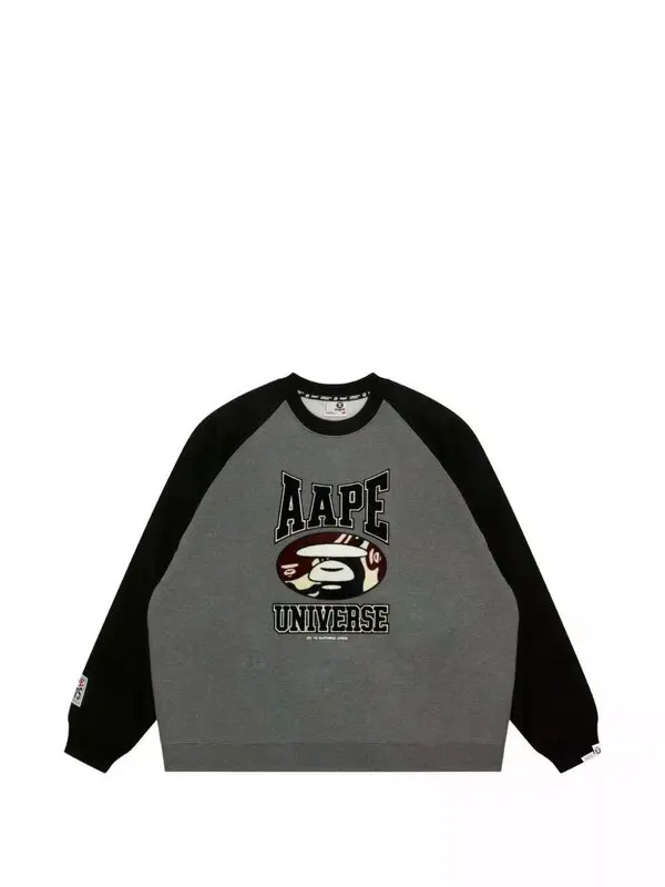 AAPE BY *A BATHING APE Moonface-detail Sweatshirt