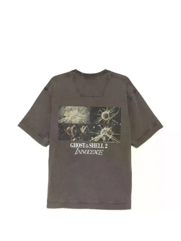 JUUN.J Logo-embroidered Cotton T-shirt